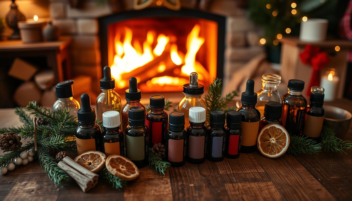 12 Essential Oil Blends for Christmas
